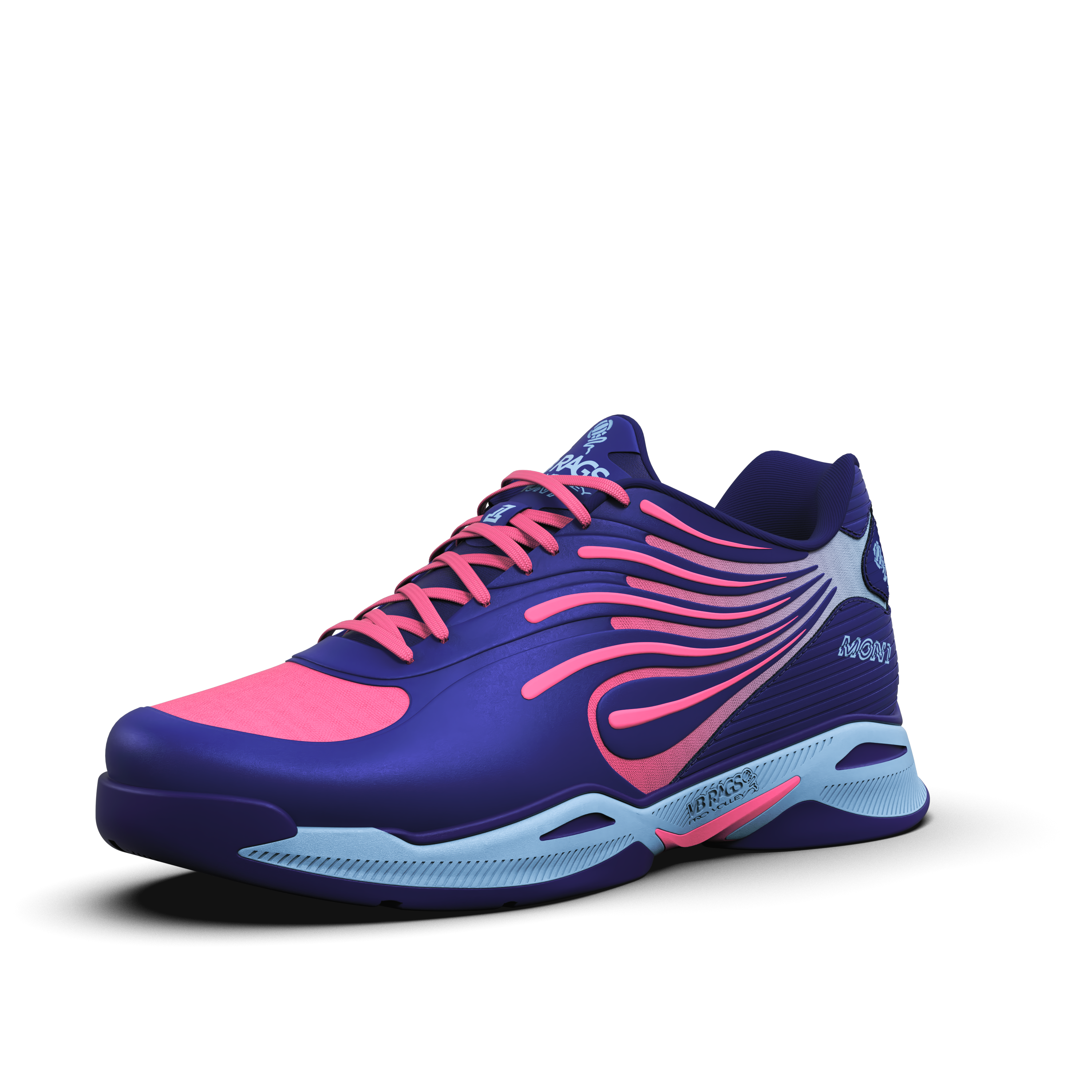 VB RAGS MON1 High Performance Shoe | Navy Pink – EU VB RAGS VOLLEYBALL